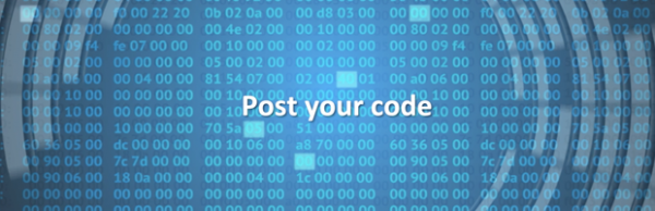 "Post your code" to the style of "Let it Be" - Bald Engineer