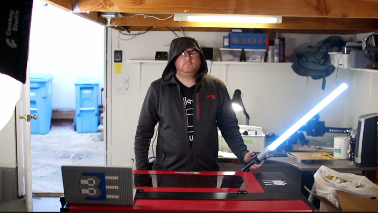 baldengineer light saber - Bald Engineer
