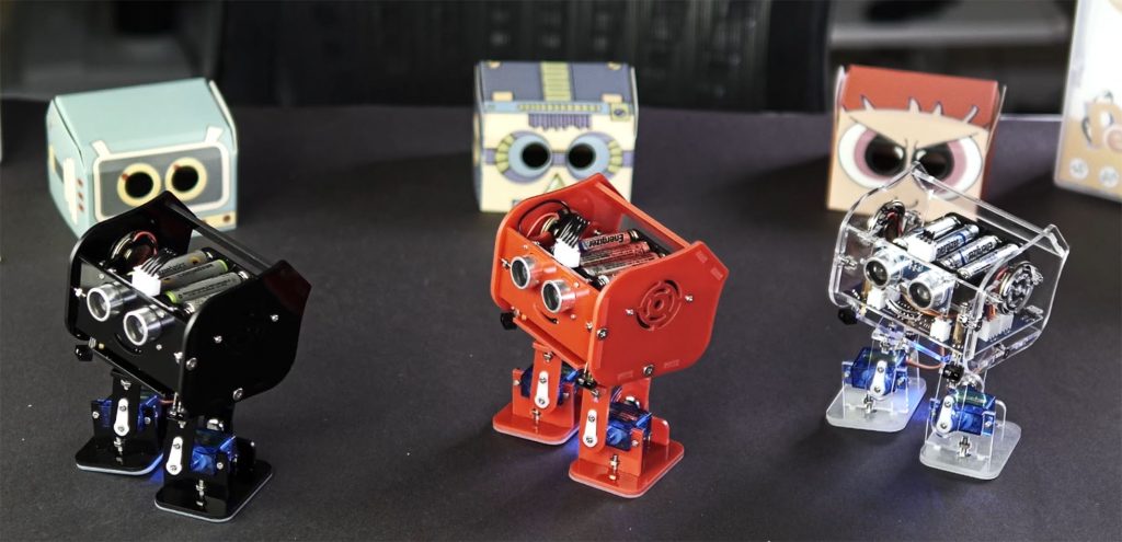 Penguin Bot from elegoo hands-on review of the kit build - Bald Engineer